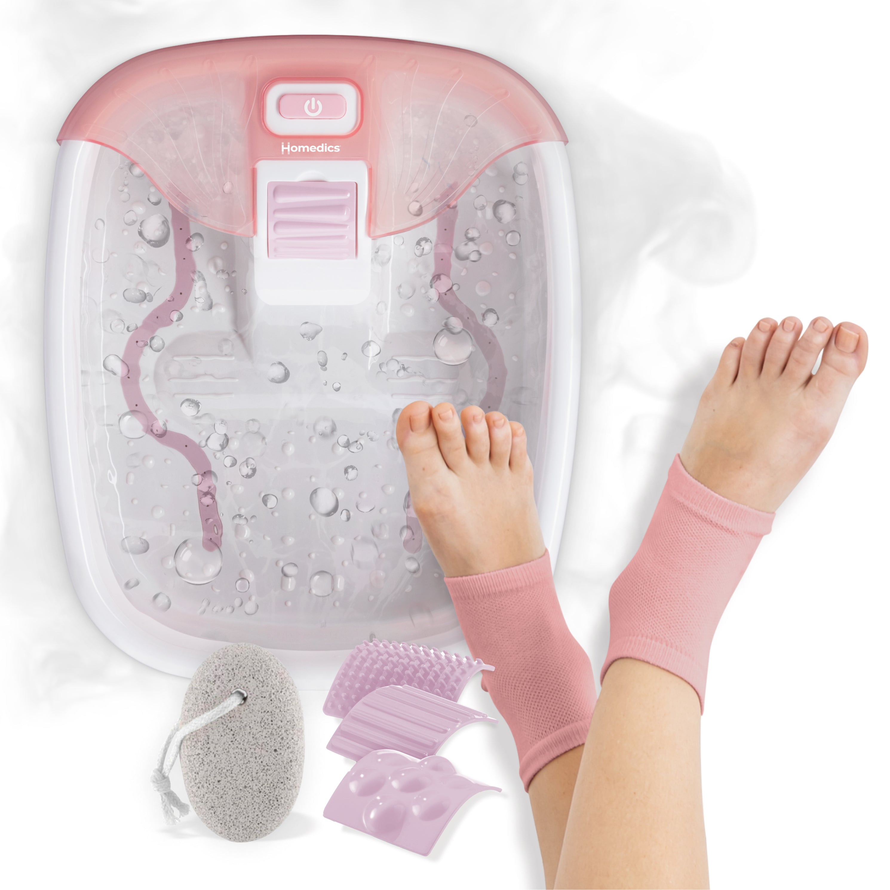 Bubble Bliss Deluxe Foot Spa Gift Set - Homedics