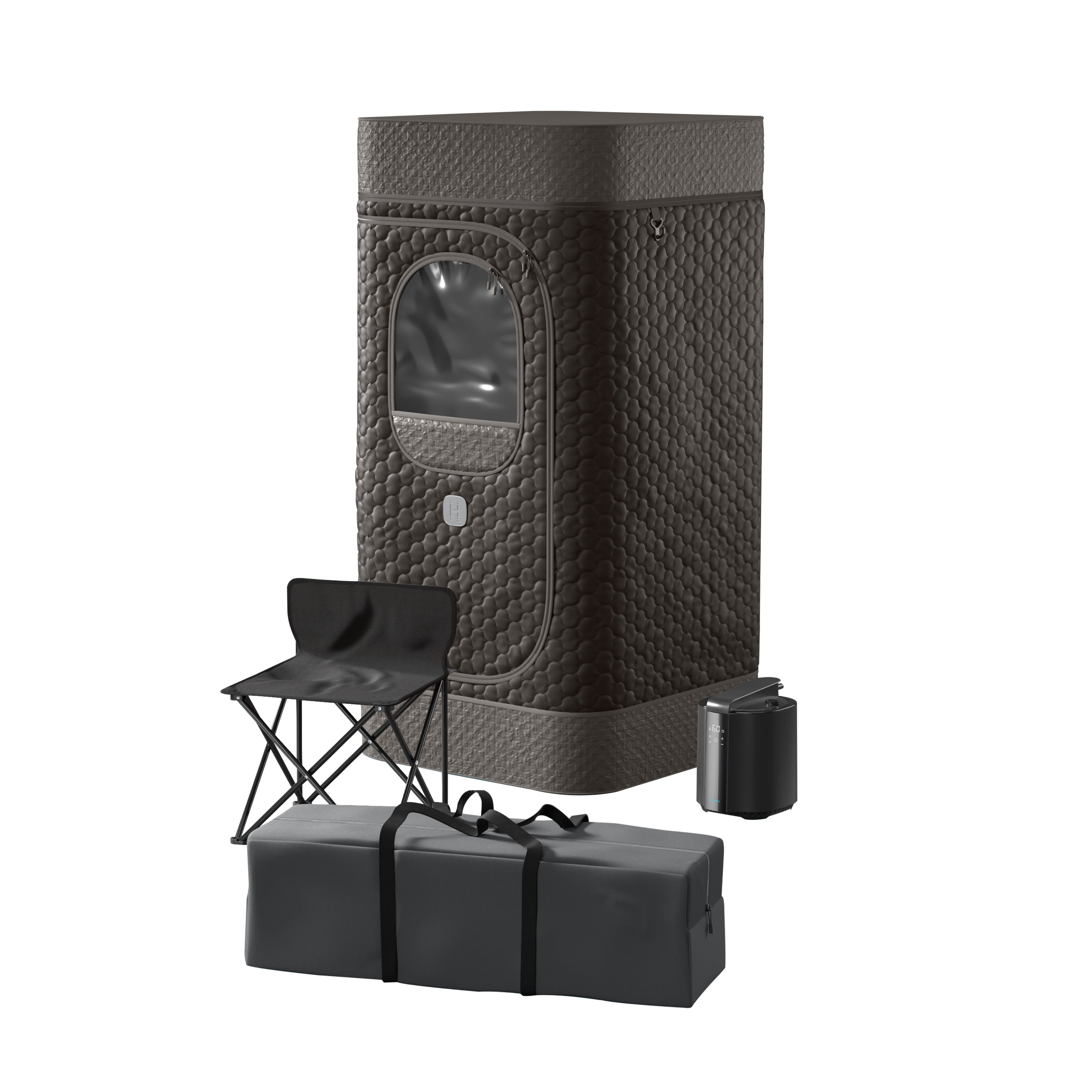 Premium Steam Sauna - Black - Homedics