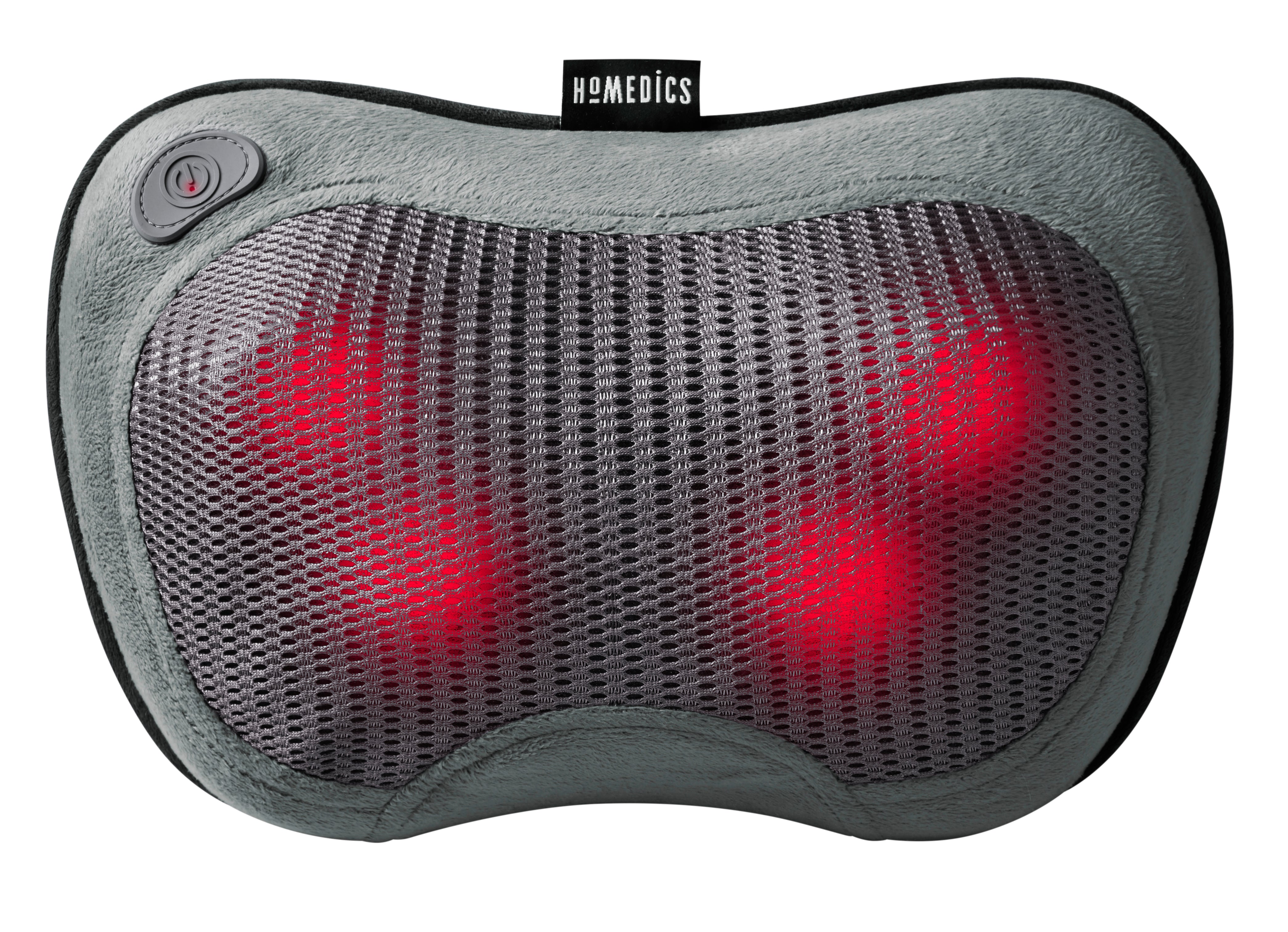 Cordless Shiatsu Massage Pillow With Heat Homedics 9394